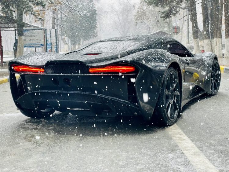 The First Afghan-Made Supercar Hits the Road