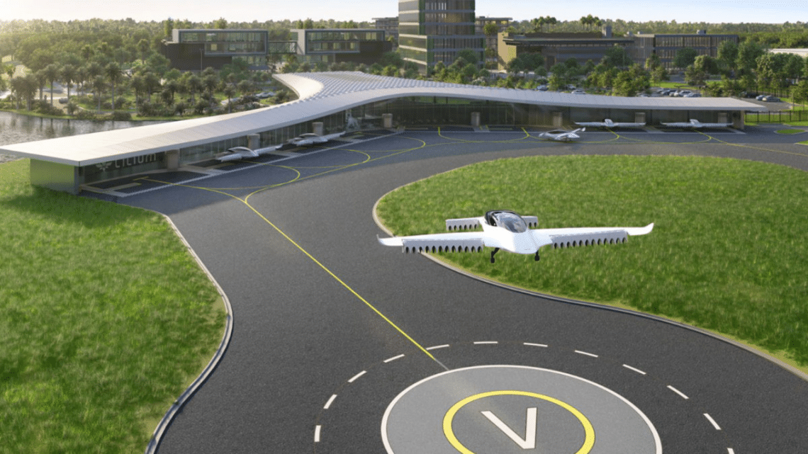 Dubai Become the First with a Flying Taxi Network of Vertiports